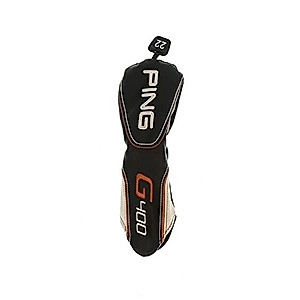 Dr. Wades Organics Ping 2017 G400 22 Degree 4 Hybrid Headcover Black/White/Orange