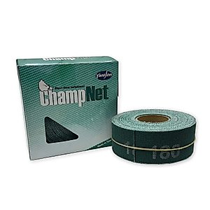 ChampNet Emery Cloth Roll Grit 180 Plumbers Sanding Cloth, 1.5" X 10 Yards | Open Mesh Double Side Aluminum Oxide Sandpaper Rolls | Ideal for Clean Copper Pipe, Remove Metal Burrs, Wood Lathe Projects