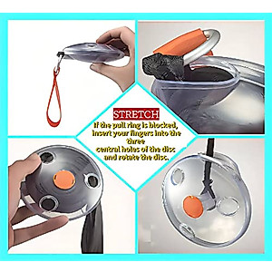 Ubrand Reusable Shopping Bags 3 Pack Disk Portable Shopping Bag Telescopic Reusable Black Grocery Folding Eco Shopper Shopping Shoulder Bags