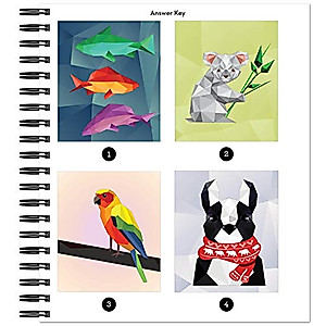 Brain Games - Sticker by Number: Animals - 2 Books in 1 (42 Images to Sticker)