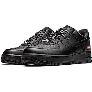 Nike Mens Air Force 1 Low Supreme - Mini Box Logo Black Cu9225 001 Size - 8.5