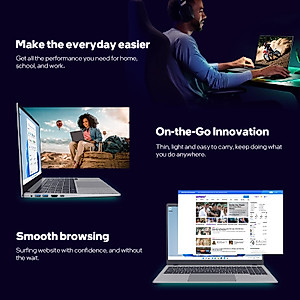 WIPEMIK 2023 Newest Laptop Computer, 15.6" 12GB LPDDR5 RAM 512GB NVMe SSD Laptop, Intel Core N95 Processor up to 3.4GHz, FHD IPS Screen, Windows 11 Laptop, 2.4G/5G WiFi, BT 5.0, RJ45, USB-C, Webcam