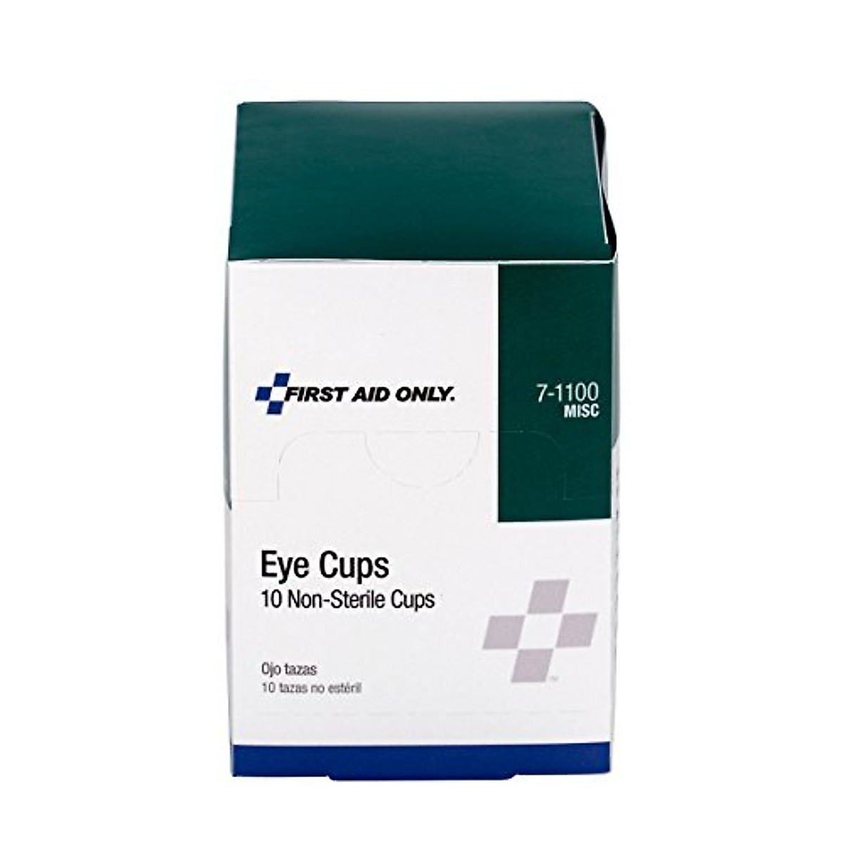 First Aid Only 7-110 Non Sterile Eye Cups, 10 Pack