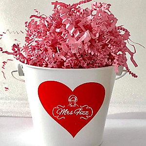 Mrs Fizz Crinkle Cut Paper Shred Filler for Packing and Filling Gift Baskets (.5 LB) Black