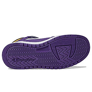 Champion Drome Hi CB Purple/White/Gold 9 M