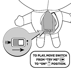 Sing 2: Singing Rosita Plush Toy – Cuddly Interactive Toy – 10” Tall