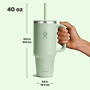 Hydro Flask 40 Oz Travel Tumbler Aloe