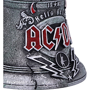 Nemesis Now ACDC Hells Bells Storage Box, Secret Compartment, Money Holder, Officially Licensed Collectible Merchandise and Gift for Rock Band Fans 13cm