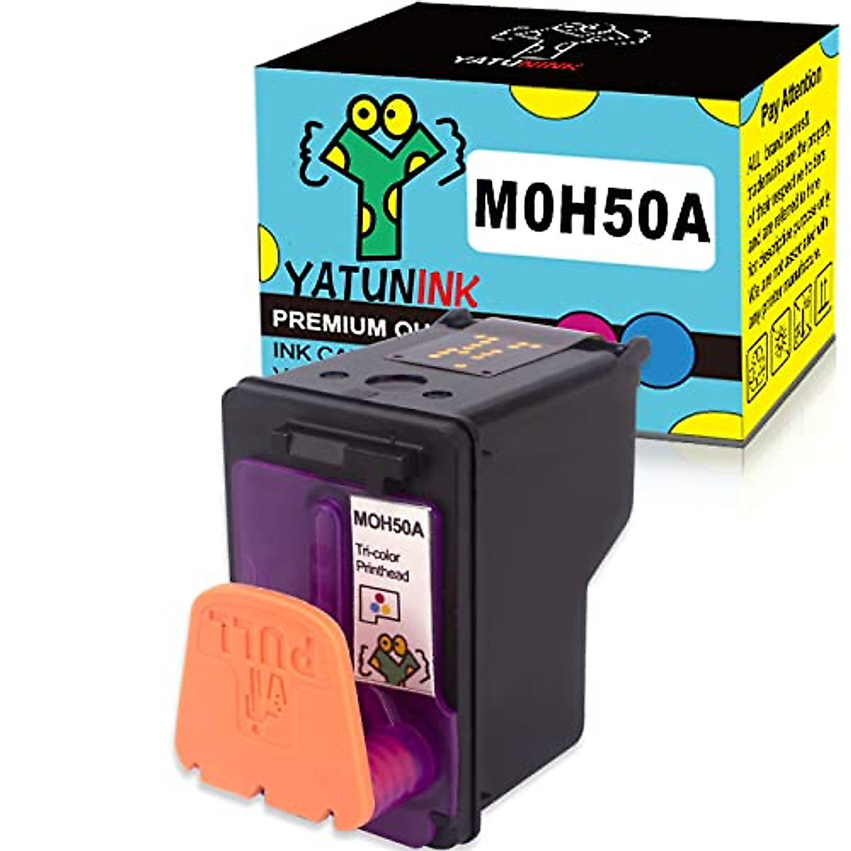 YATUNINK Remanufactured Printhead Replacement for HP M0H50A Print Head Cartridge for HP 5810 5820 GT5810 GT5820 Printhead Ink Tank 310 315 316 318 319 Wireless 410 412 415 418 419 Printer(1 Tri-color)