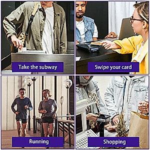 SHONDE Card Holder, Stick-on Wallet Functioning as iPhone Wallet Case, Android Phone Case with a Card Holder, Credit Card Wallet, Card Case and Money Clip (Dark Grey)