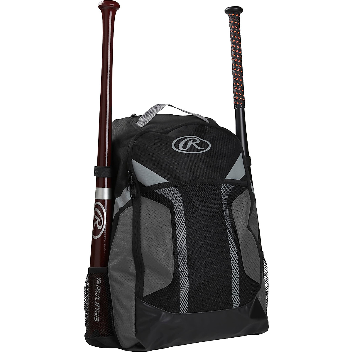 Rawlings | R200G Backpack Equipment Bag | Youth Baseball & Softball | Grey