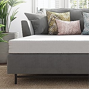 Vibe Gel Memory Foam Sofa Bed Mattress| Replacement Mattress for Queen Size Sleeper Sofa and Couch Beds