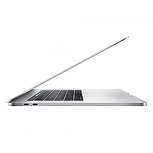 Apple MacBook Pro 15" Retina Core i7 2.6GHz MLH32LL/A with Touch Bar, 16GB Memory, 512GB Solid State Drive - Silver (Renewed)