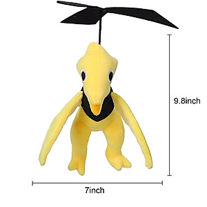 VOGNCHG Rainbow Friends Chapter 2 Plushies, 9.8inch Soft Game Monster Stuffed Figure Plushies Doll, Gifts for Fans and Friends,Adults Kids Birthday Party Favor,Thanksgiving Christmas (Cyan + Yellow)