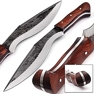 Armory Replicas Big Game Hunter High Carbon Steel Full Tang Outdoor Kukri Machete Hunting Knife