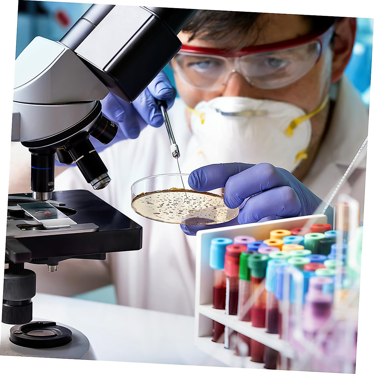 ULTECHNOVO Sciences Nutrient Agar Petri Dishes 10pcs Pre-Poured Agar Plates for Mushrooms, Home Test Kit, or for Science Fair Projects