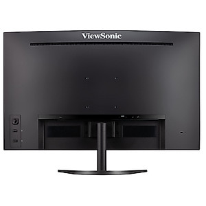 ViewSonic OMNI VX3268-2KPC-MHD 32 Inch Curved 1440p 1ms 144Hz Gaming Monitor with FreeSync Premium, Eye Care, HDMI and DisplayPort