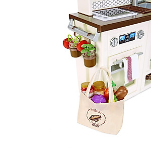 Little Tikes First Market Kitchen Pretend Play Kitchen w/Over 20 Accessories