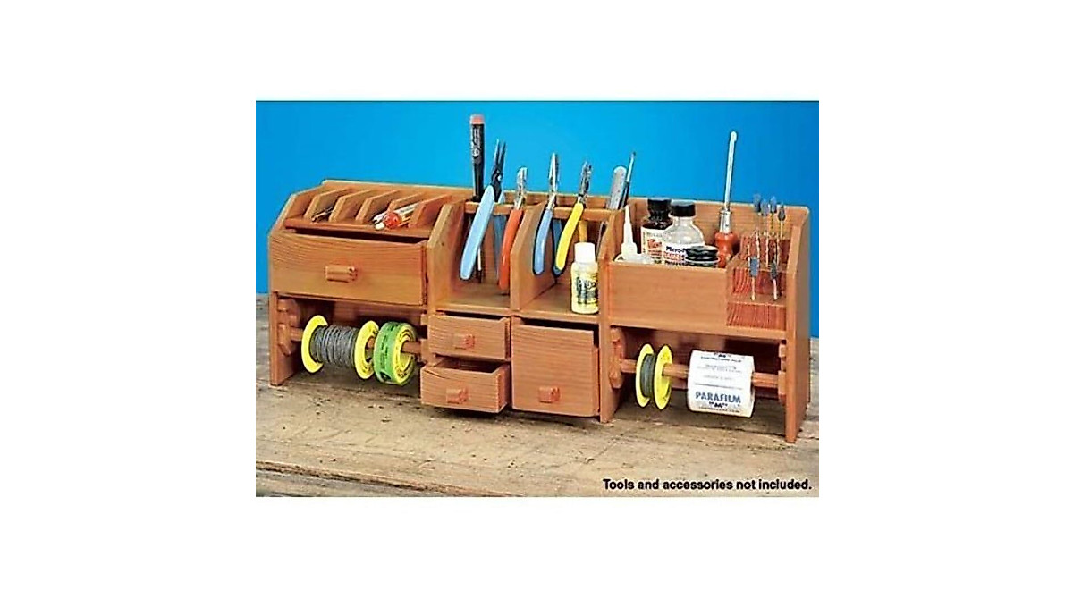 Micro-Mark Benchtop Organizer for Workbench and Wall Storage