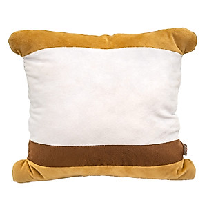 Scentco Smillows - Patented Gourmet Scented Stuffed Plush Pillows (S'Mores Marshmallow) - Accent, Throw, Decorative Pillows - Kids Room Decor, Gift for Kids