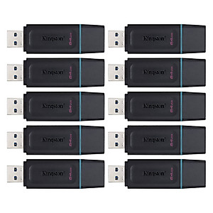 Kingston 64GB DataTraveler Exodia Flash Drive - DTX/64GB (Pack of 10)