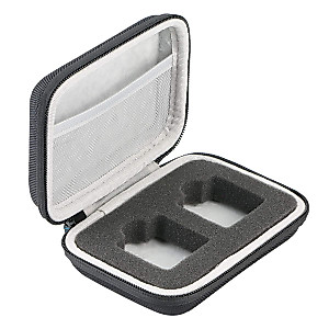 khanka Hard Travel Case Replacement for Rode Wireless GO II Single/GO Dual Channel Compact Digital Wireless Microphone System (Rode GO)/ME Clip-on Wireless Microphone System