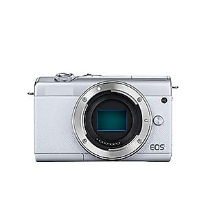 Camera EOS M200 Micro SLR Digital Camera Home Travel HD Camera. Digital Camera (Color : W)