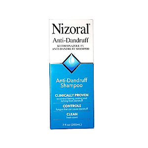Nizoral Anti-Dandruff Shampoo with 1% Ketoconazole, Fresh Scent, 7 fl oz (2 Pack)