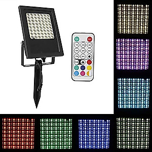 PBOHUZ Garden Light-Solar Powered LED Ground Light Outdoor Lawn Lamp for Home Garden Courtyard Outdoor