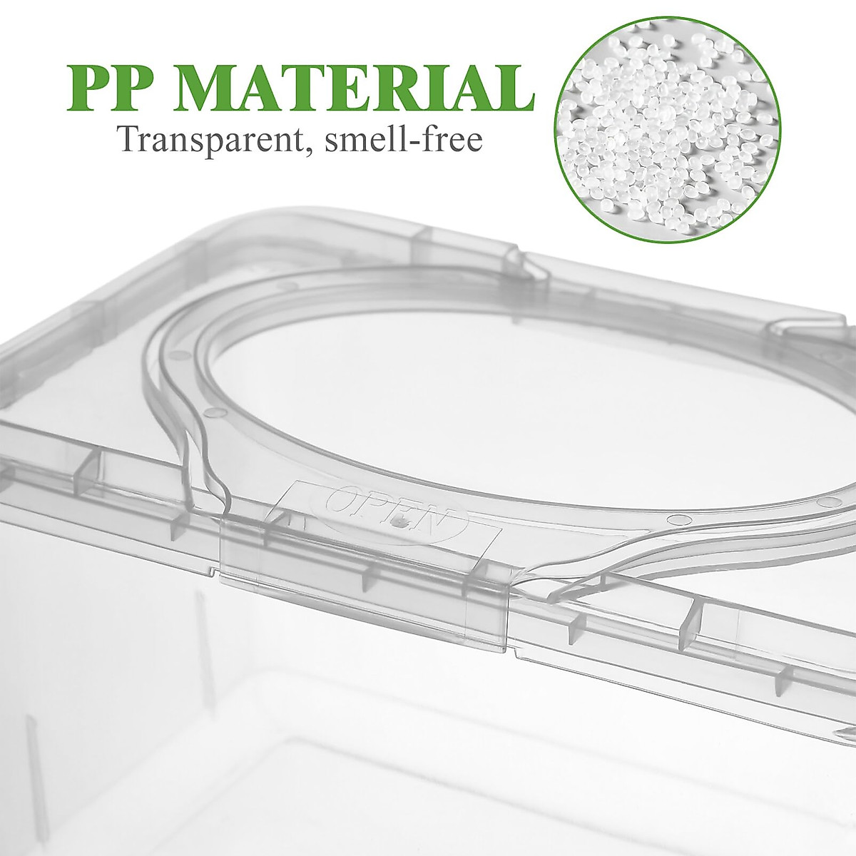 GLEAVI Baby Wipes Dispenser, 3pcs Wipe Holder Container Case for Baby & Adult,Keeps Wet Tissue Fresh, Non-Slip Wipes Case, Wipe Container with Lid for Home, Office, Cars (Transparent)