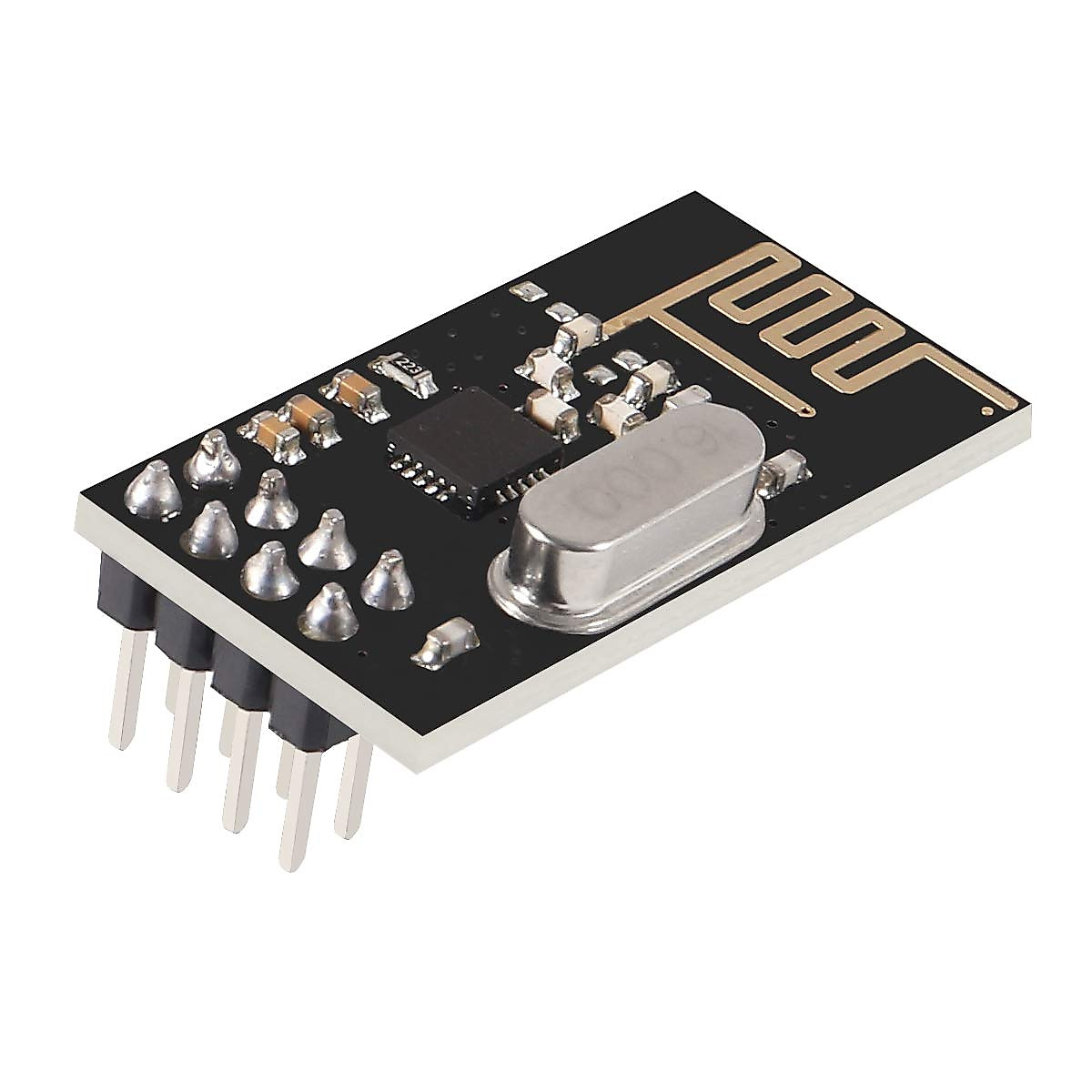 DORHEA 10PCS NRF24L01+ 2.4GHz RF Radio/Wireless Transceiver Module Compatible with Raspberry Pi