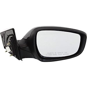 Kool Vue Passenger Side Power Heated Mirror for Hyundai Elantra 2011-2013 Without Signal Light Paintable Sedan, USA Built Vehicle
