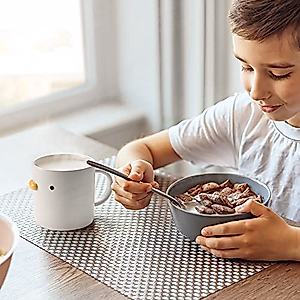 AOUNTRON Coffee Mug 14oz Handcrafted Ceramic Duck Shaped Cute mugs with Artisanal Glaze,Funny Mugs,Gift for Coffee Lovers and Collectors