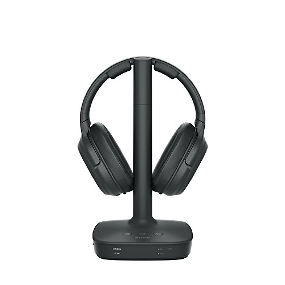 Sony L600 Wireless Digital Surround Dolby Audio Sound Overhead Headphones for Watching TV (WH-L600), Black, 2.1