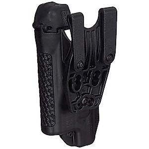 BLACKHAWK 44E000BW-R Glock 17/22/31 Basket Weave Epoch Level 3 Molded Light Bearing Duty Holster