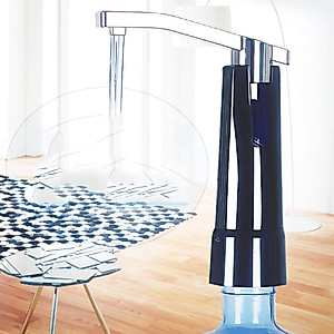 Water Dispensers & Coolers, Water Bottle Dispenser - Electric Portable Drinking Water Pump Dispenser for 1 to 5 Gallon Jugs With USB Cable