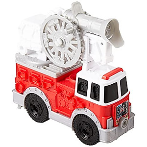 Play-Doh Wheels Fire Truck Toy Vehicle Set, 5 Cans, Preschool Toys for 3 Year Old Boys & Girls & Up, Imagination Toys