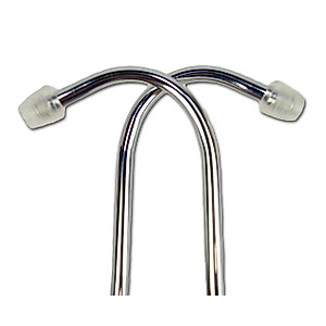 Lightning X Sprague Rappaport Style Dual Head Medical Stethoscope for EMT Nurse - Black