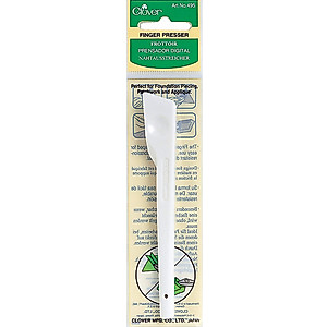 Clover Finger Presser, 125, White
