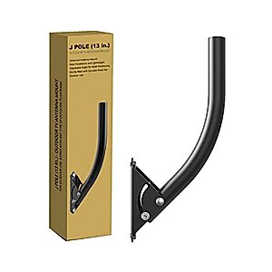 Antenna Mount - Antop Outdoor TV Antenna Mast with Adjustable Angle – Suitable for All Types of Outdoor Antennas - Lightweight and Easy to Install Antenna Pole