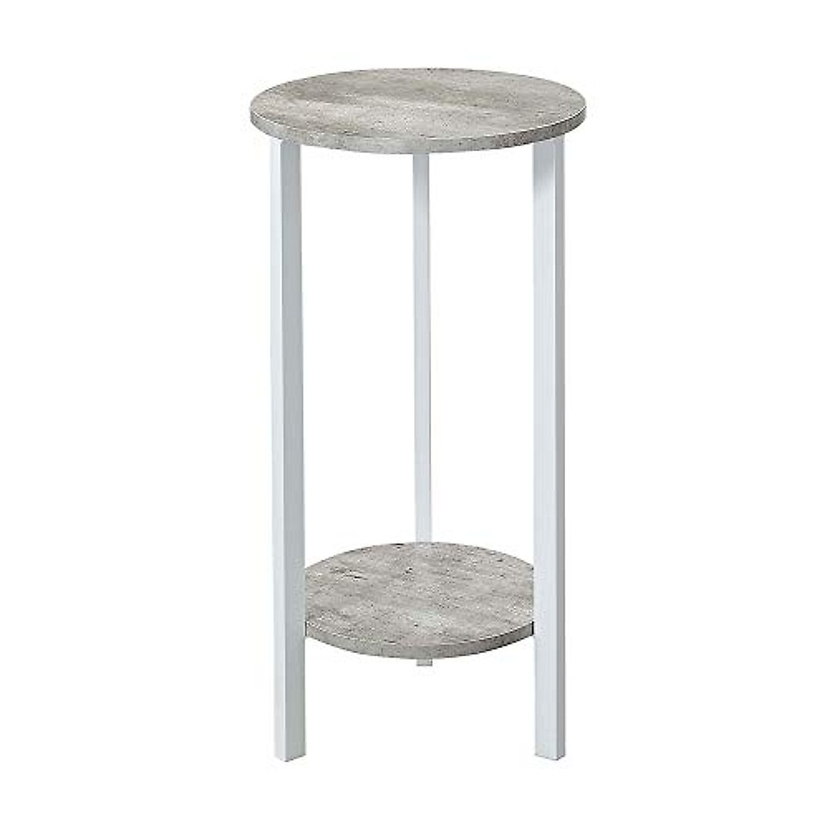 Convenience Concepts Graystone 31" Plant Stand, Faux Birch / White