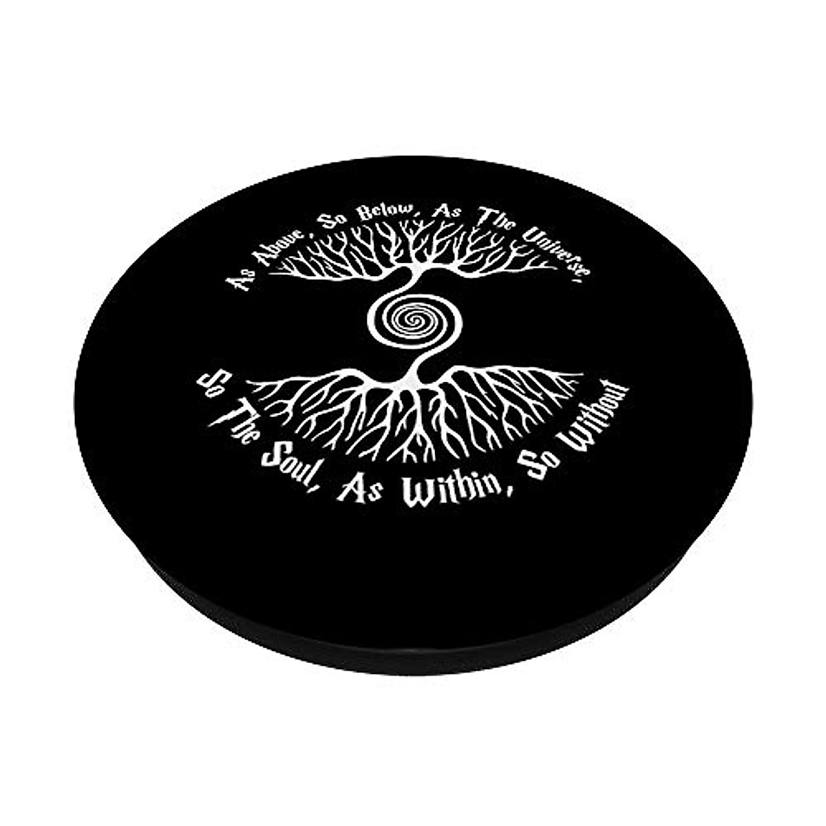 As Above So Below as the Universe So The Soul Wiccan Pagan PopSockets Swappable PopGrip