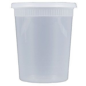 Pactiv YSD2532 DELItainer Translucent 32 Oz. Container - 240 / CS