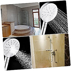 Yardwe 1pc Shower Head Handheld Shower Portatiles Waterfall Showerhead Shower Spray Head Adjustable Shower Head Shower Head for Bathroom Shower Nozzle Pressurized Shower Head Accessories