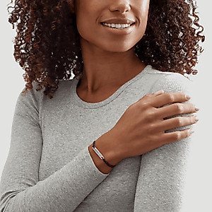 Silpada 'Be the Light' Petite Bar Link Bracelet in Sterling Silver, 10.25"