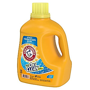 Arm & Hammer Liquid Laundry Detergent Plus OxiClean, Fresh Scent, 70 loads