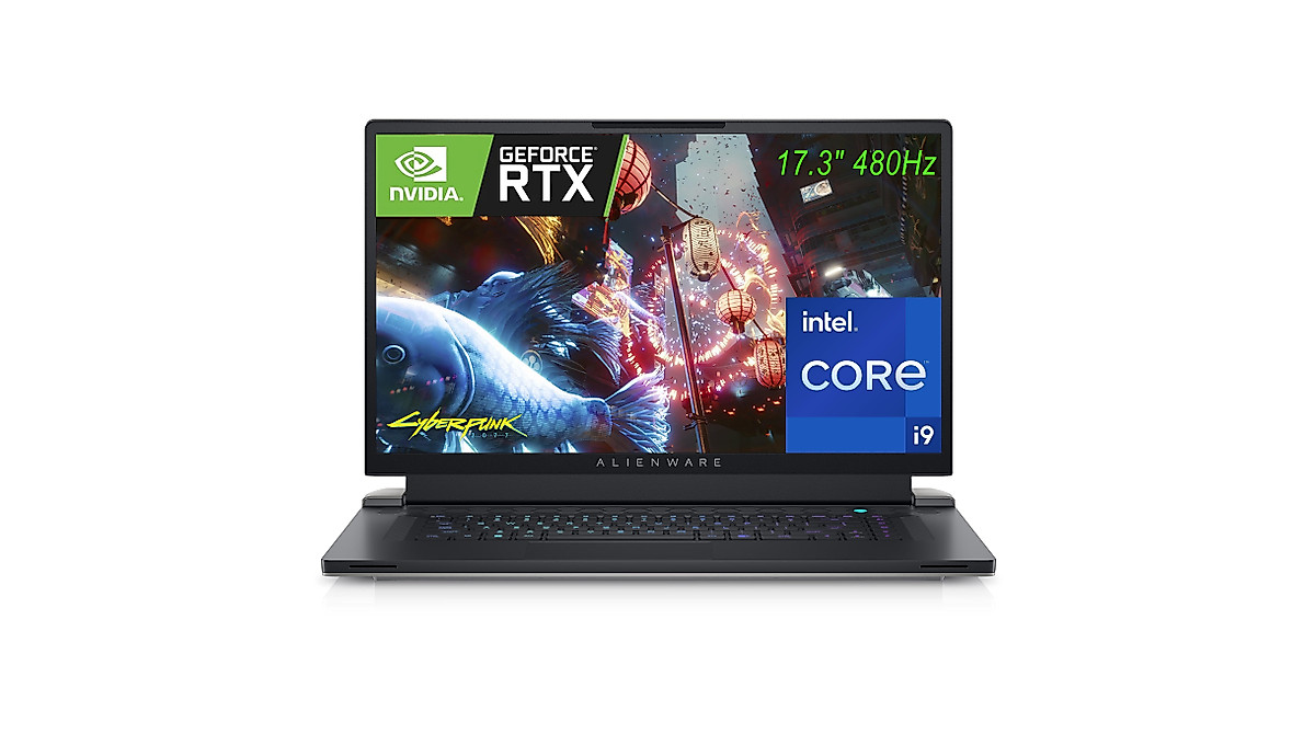 Alienware x17 R2 Gaming Laptop with 17.3" FHD 480Hz Display