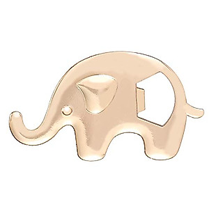 Pack of 16 Bottle Opener Baby Shower Party Favor for Guests Elephant Shaped Bottle Opener Baby Shower Favors Birthday Bridal Shower Souvenirs Wedding Favor Gift (White Elephant, 16)