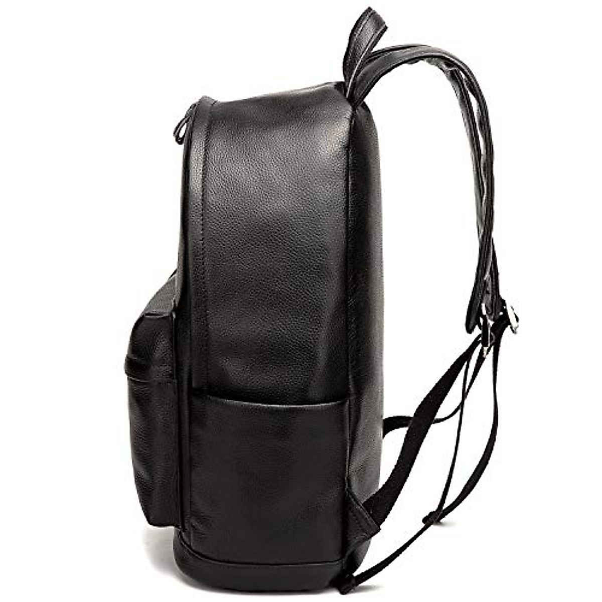 CPJ Genuine Leather Backpack Fits 15.6" Laptop Casual Daypack Schoolbag for Boys & Girls