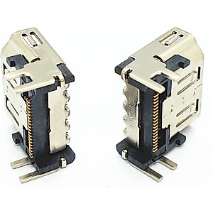 LANDALANYA Replacement New 2PCS HDMI Port Display Socket Jack Connector for Sony PlayStation 5 PS5